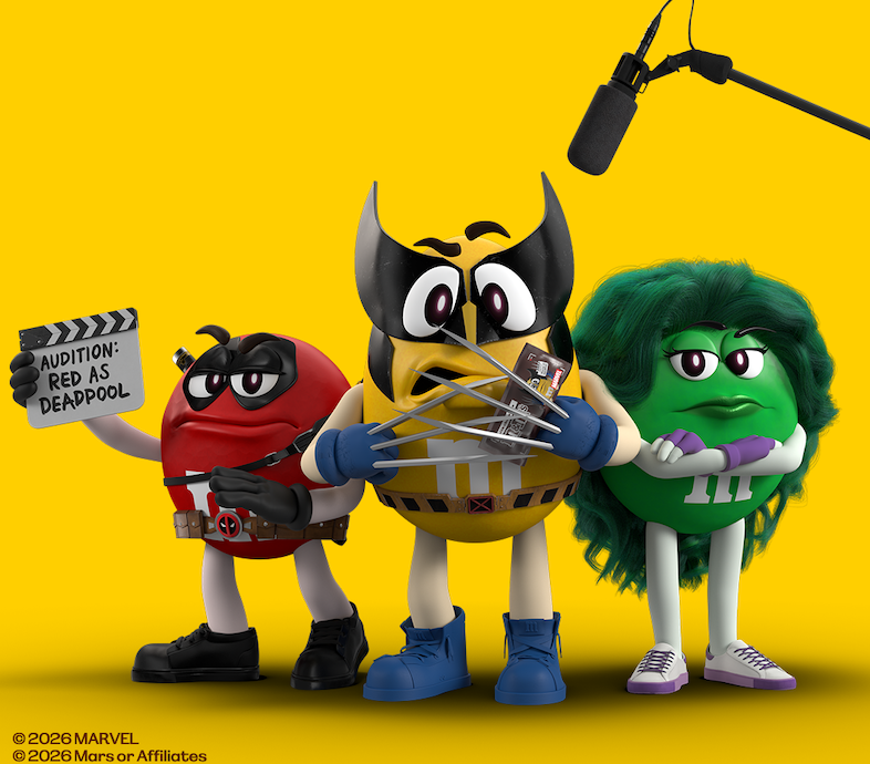 Marvel M&Ms are coming from Mars and Disney
