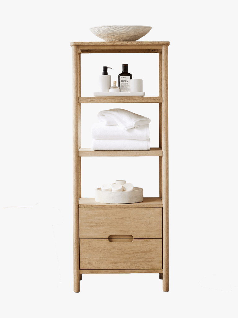 Under the sink is a scary place—these bathroom storage tips make it less so