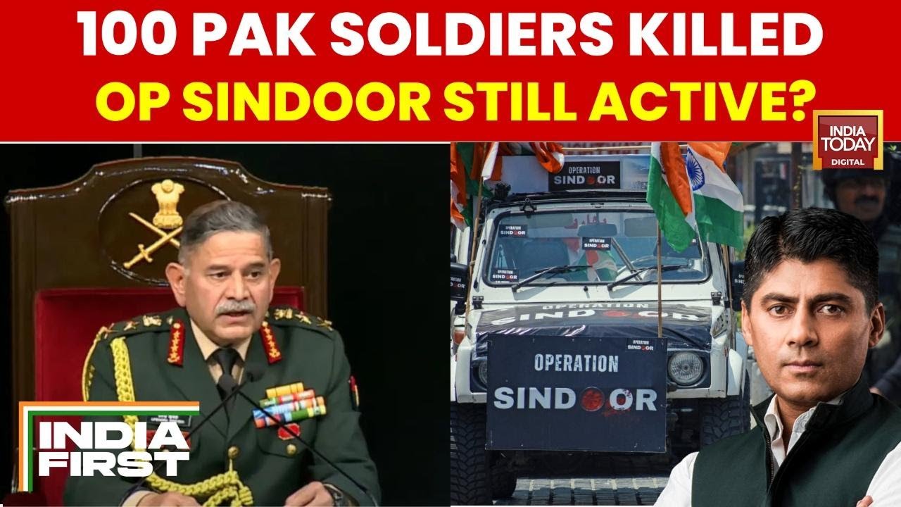 General Upendra Dwivedi confirms 100 Pakistan soldiers killed in ...