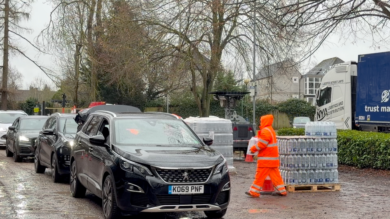 Kent's water issues hit 5th day as Maidstone sets up supply stations