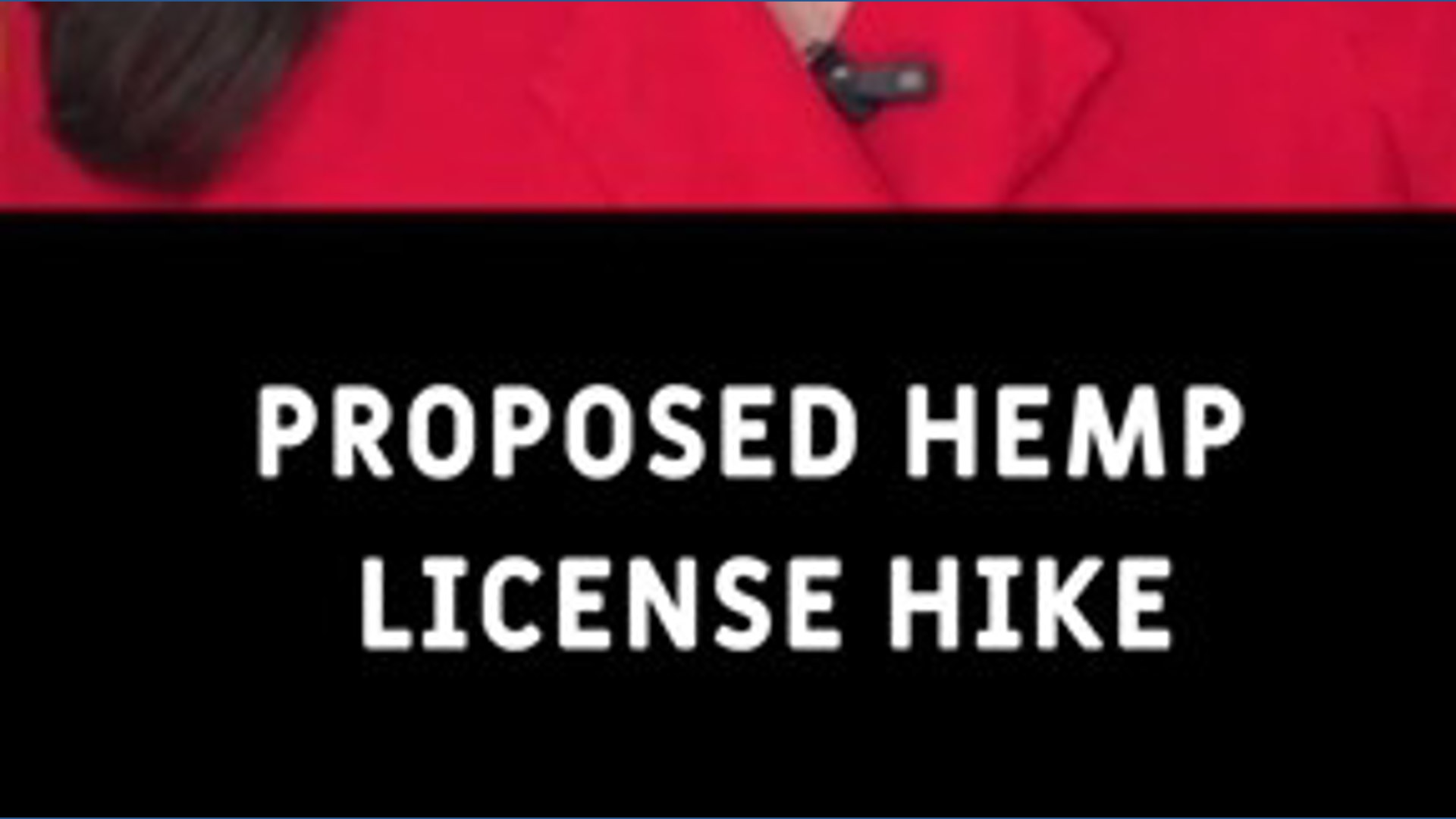 Edible hemp industry could see major fee hikes