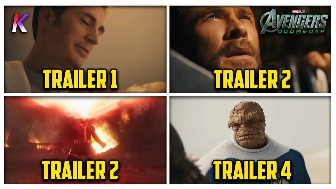 Avengers doomsday trailer: Steve Rogers, Thor, X-Men & Wakanda returns