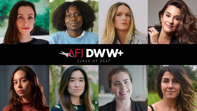 American Film Institute's AFI DWW+ program reveals class of 2027