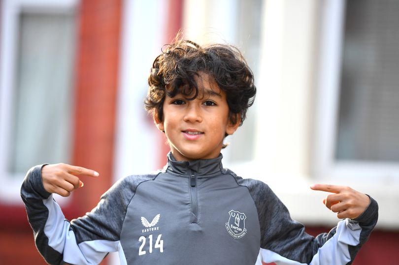 Everton schoolboy attracting global attention as family express pride ...
