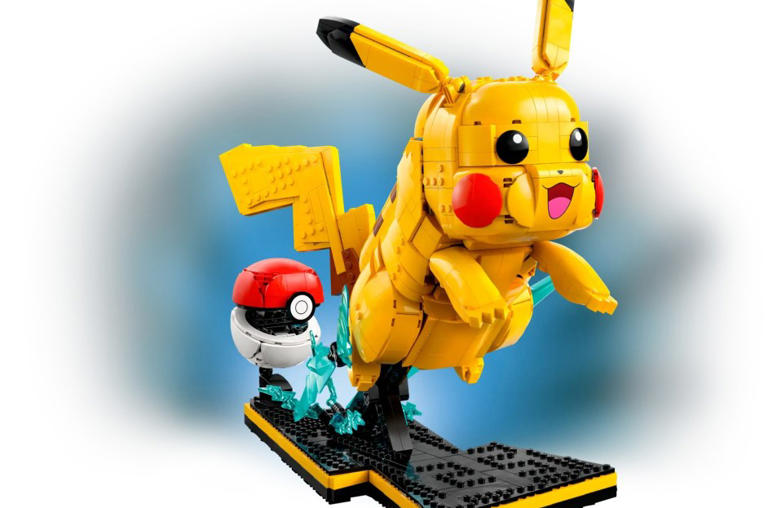 Lego's latest Pokémon collab includes an electric Pikachu-themed set ...