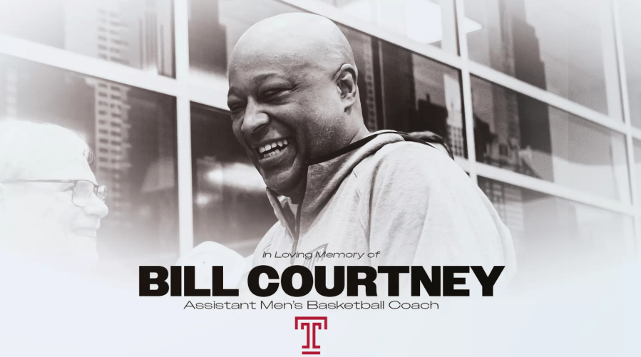 Temple University mourns loss of assistant coach Bill Courtney