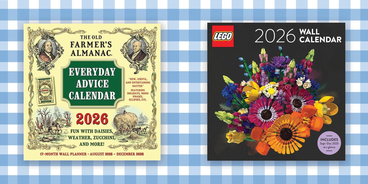 I can’t function without a physical wall calendar. These cute Amazon ...