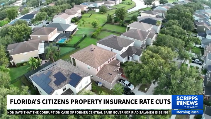 Florida governor announces rate cuts in property insurance plan