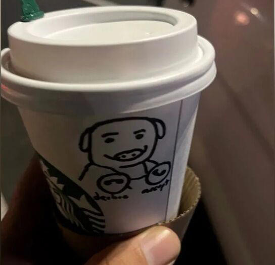 Starbucks barista fired after drawing pig on deputy's cup