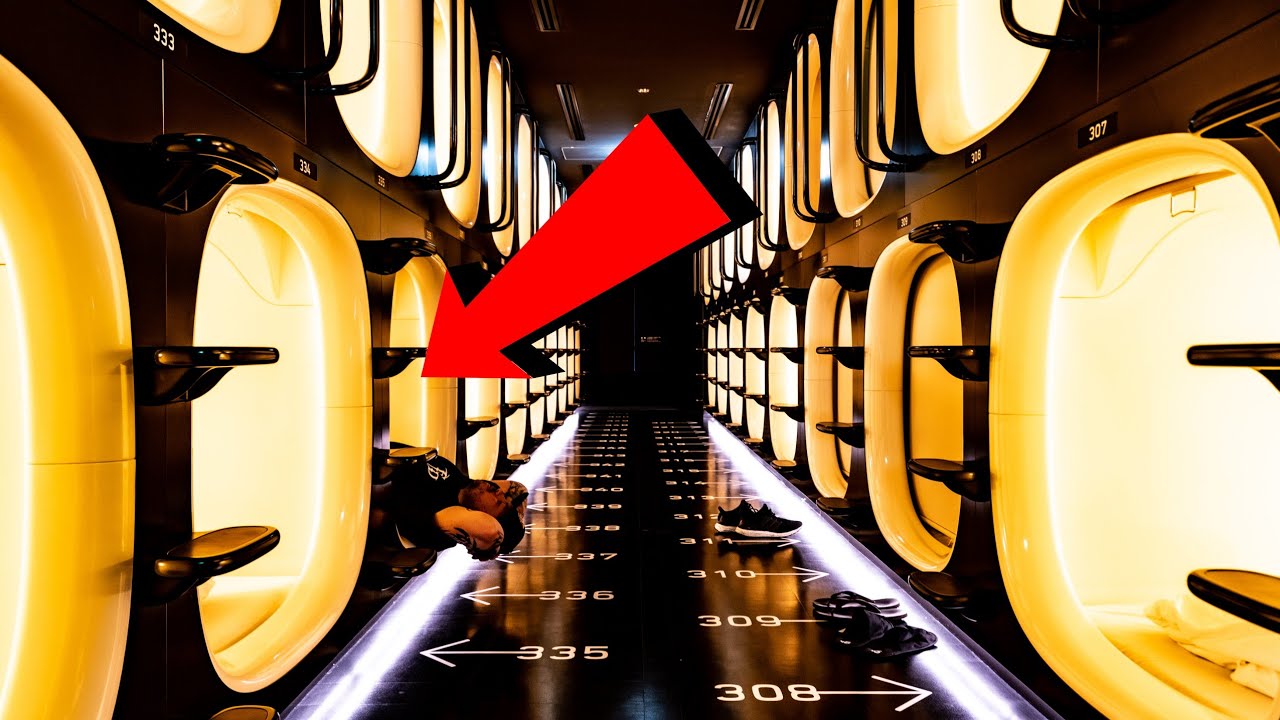 Inside Japan's wildest capsule hotel experience