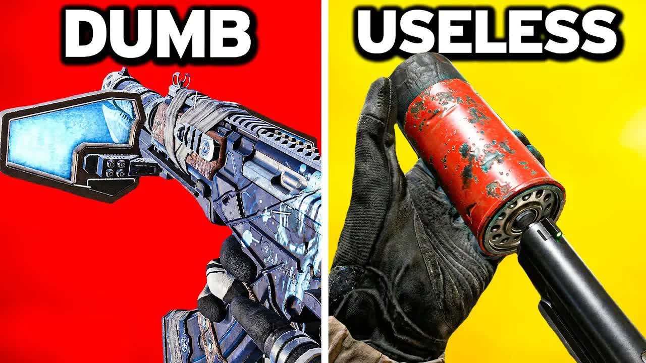 20 dumbest attachments in Call of Duty... these were useless