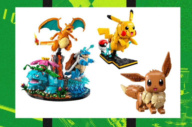 Lego's latest Pokémon collab includes an electric Pikachu-themed set ...