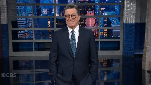 'Late Show' audience groans over Stephen Colbert's 'notoriously cute ...