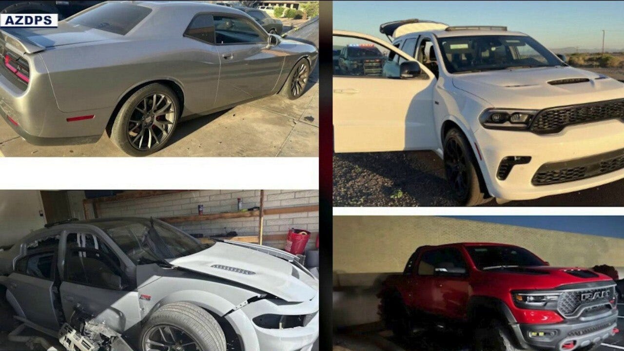 Vehicle theft ring bust: 5 suspects arrested