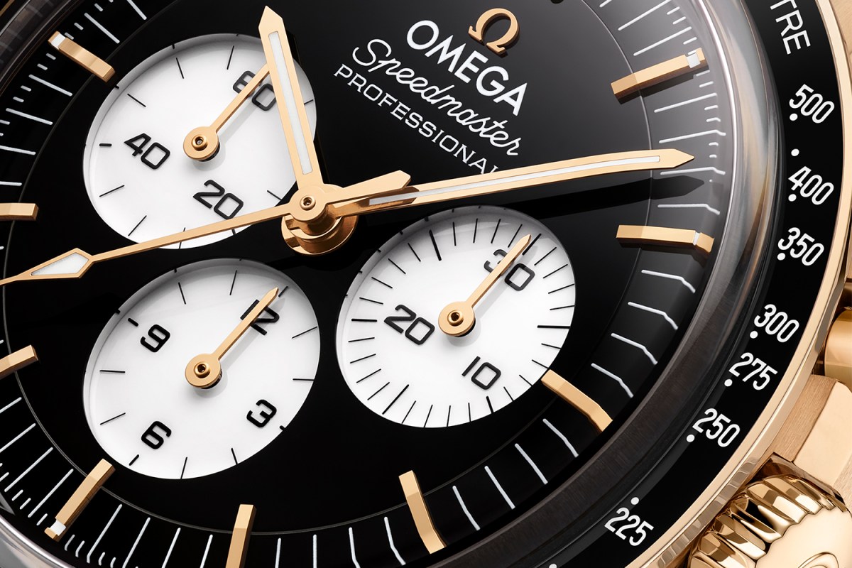 Omega finally unveils its secret Speedmaster: A reverse panda