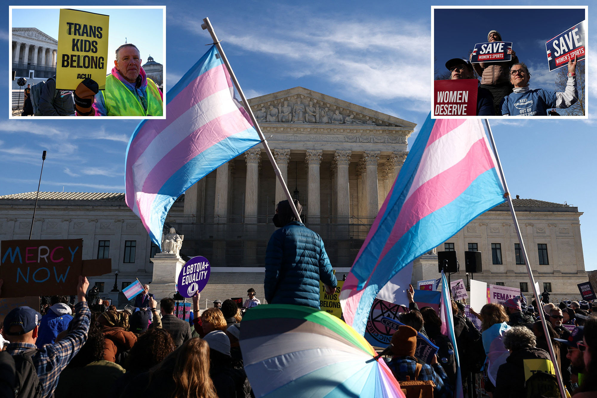Supreme Court appears set to uphold state bans on transgender women in ...