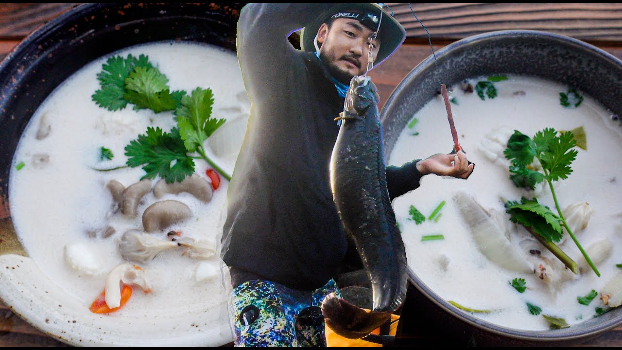 Plan B: Eat the bait which happened to be a huge eel