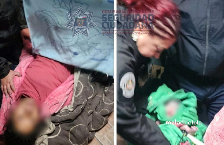 Nacen gemelos con ayuda de policías de Nezahualcóyotl, esta es la historia