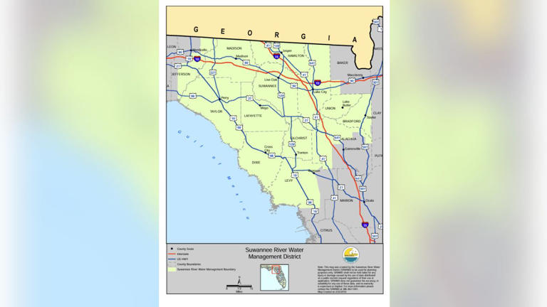 Water management officials ask North Central Florida residents to ...