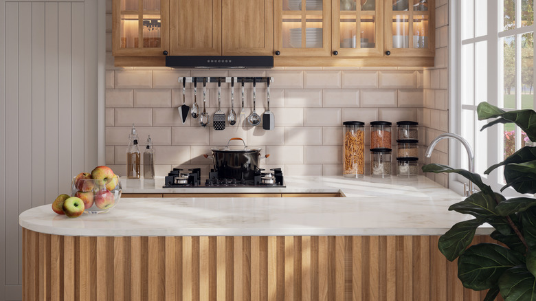 Keep small kitchen clutter organized with an IKEA hack that's sleek ...