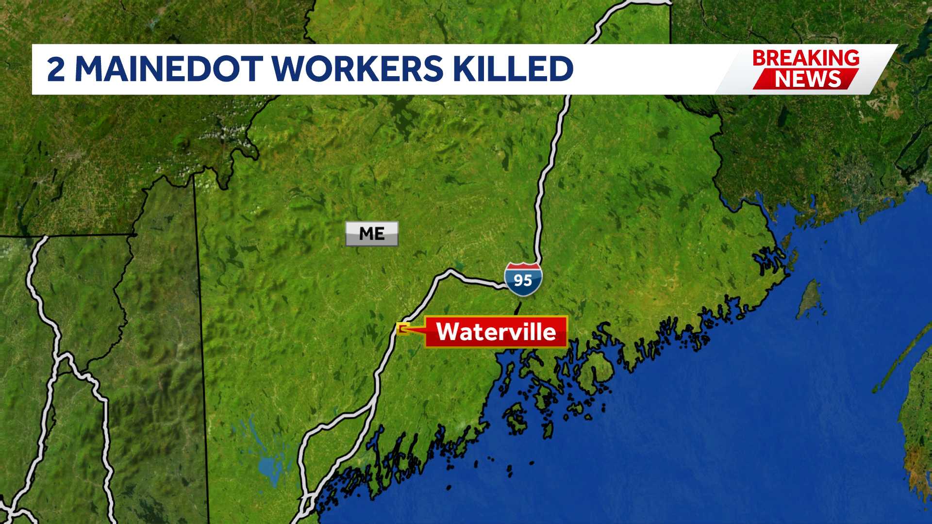 2 MaineDOT workers killed, another struck in chain-reaction crash on I ...