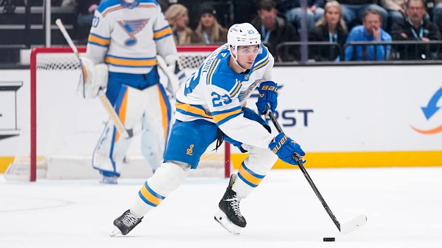 Broberg may miss some time, meaning it is put up shut up for this Blues ...