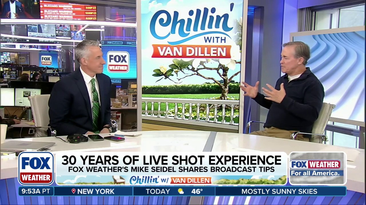 Chillin' with Van Dillen: FOX Weather storm specialist Mike Seidel