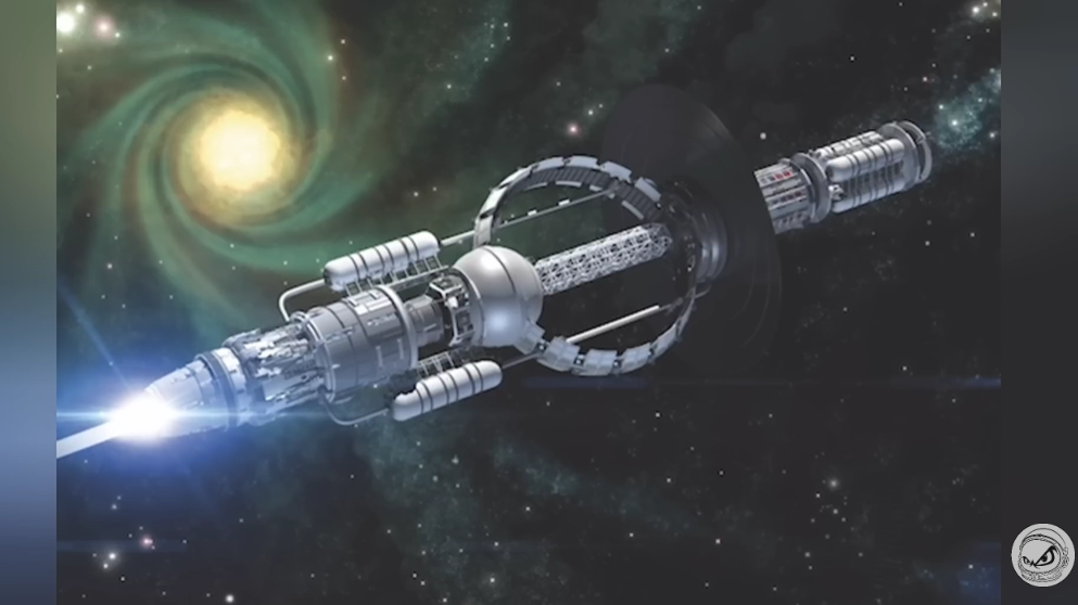 This is what a real black hole starship would look like