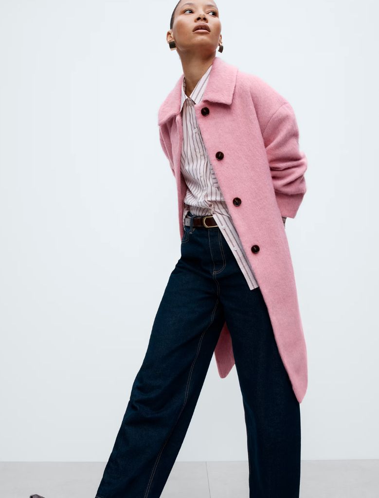 Marks & Spencer is selling a pink wool coat that's almost identical to ...