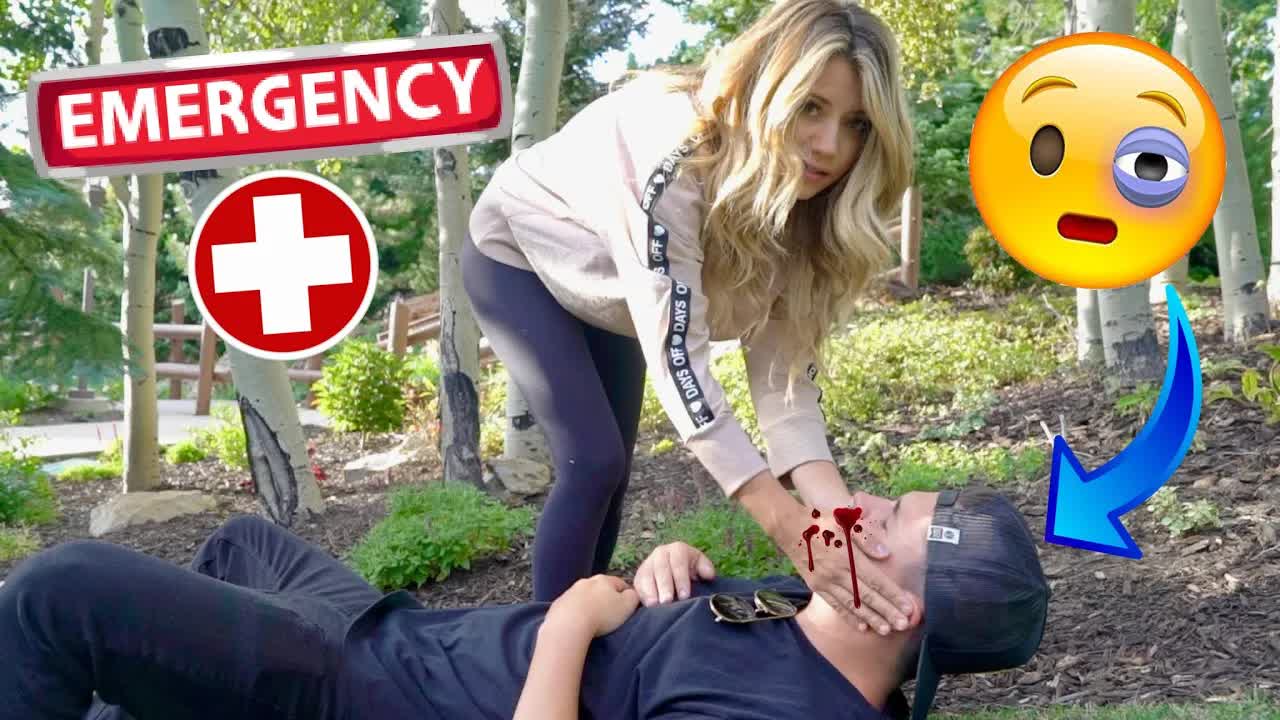 Madison breaks Kyler's nose