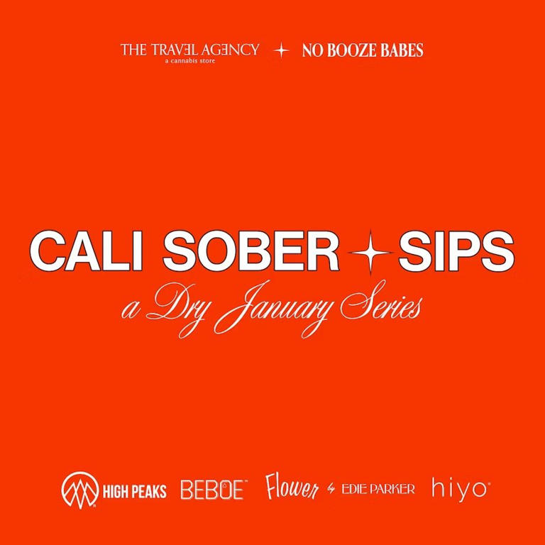 Cali sober sips at the Travel Agency (a Dry January series), NYC