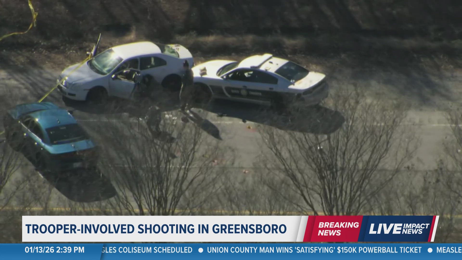 Woman shot by North Carolina state trooper after high-speed chase, SBI says