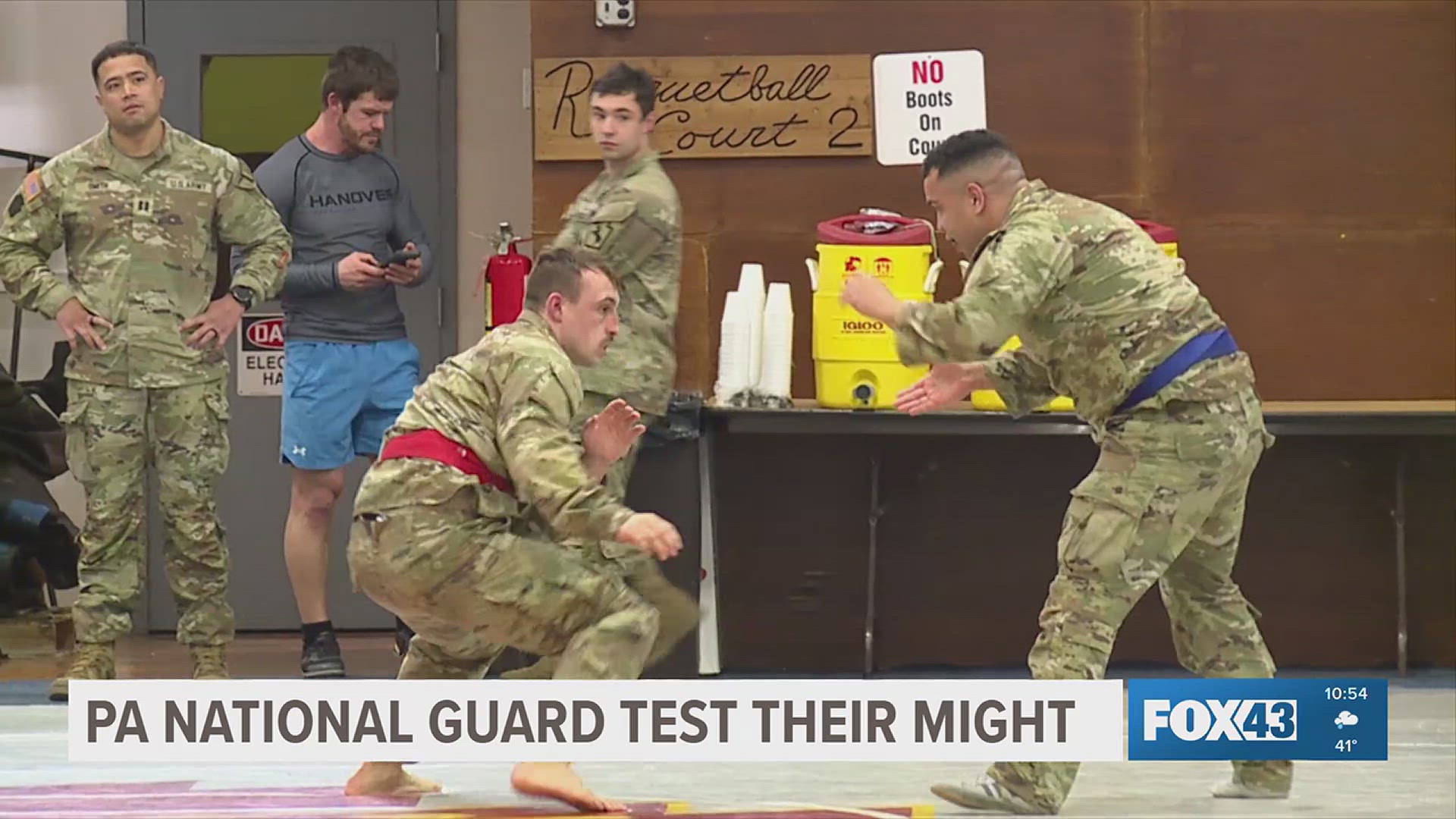 Pa. National Guard hosts 2-day fighting tournament