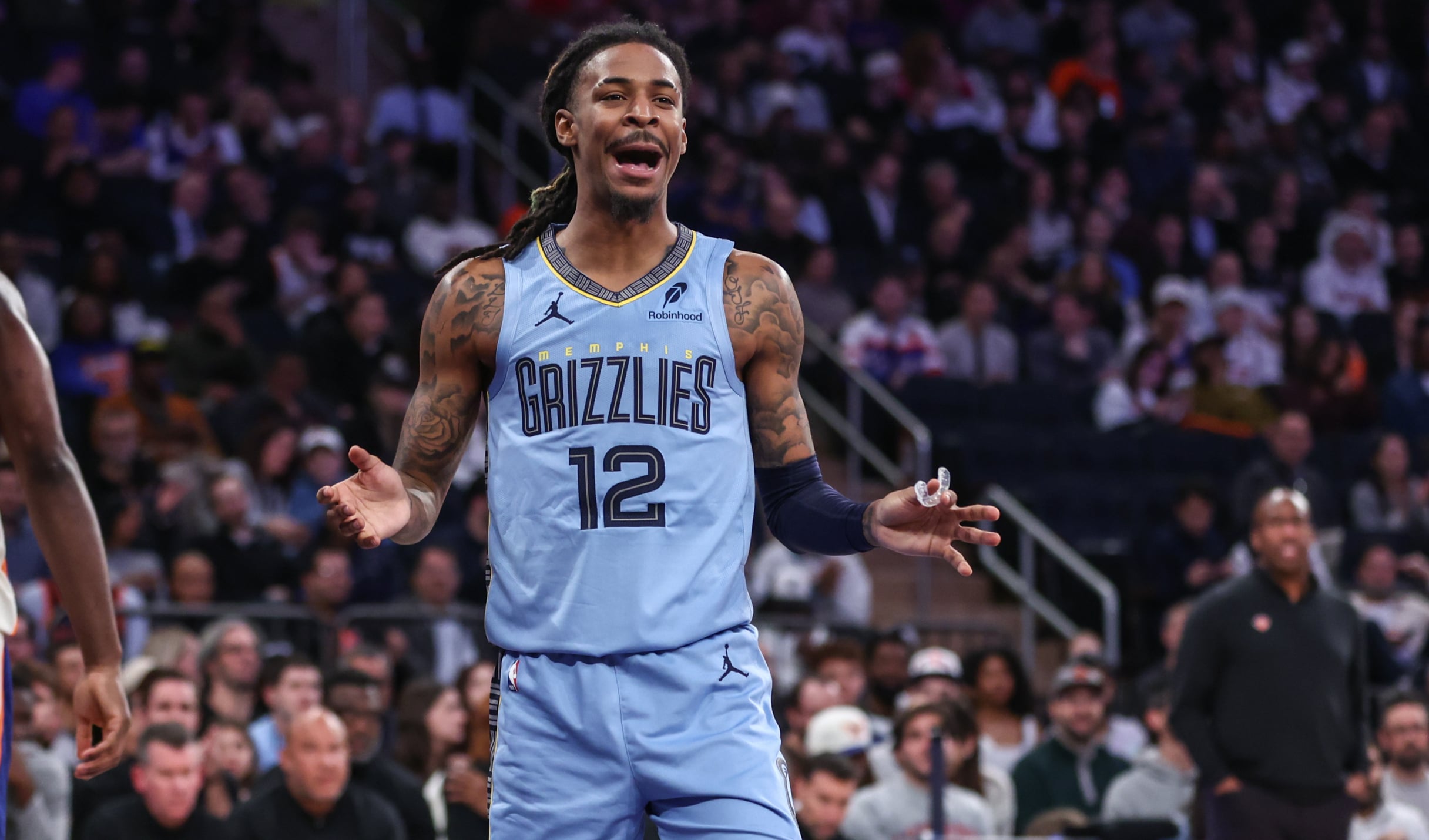 NY Knicks a ‘Dark Horse’ for Ja Morant trade? NBA star offers bizarre ...