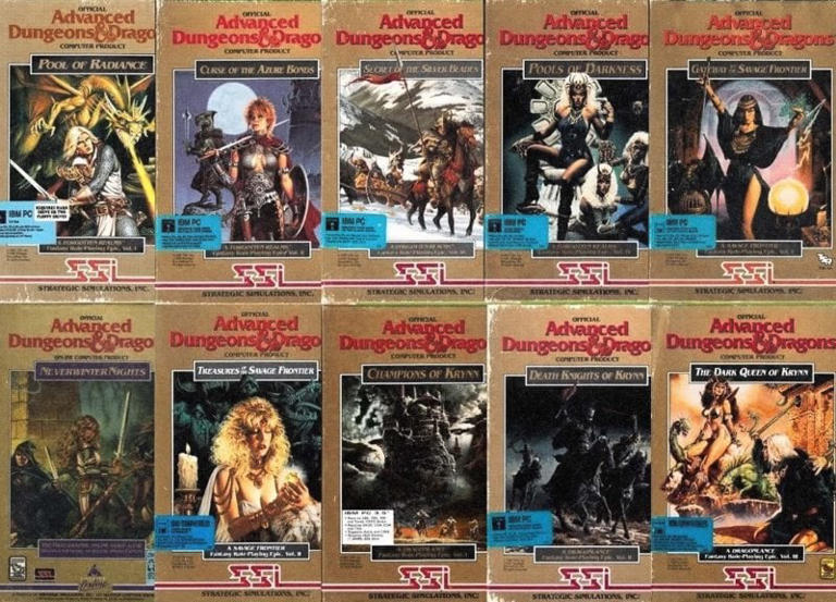 Gold Box: l’età dell’oro dei videogiochi di Dungeons & Dragons