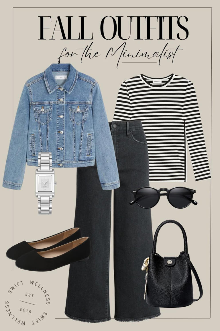 25 easy outfit ideas for a fall minimalist capsule wardrobe