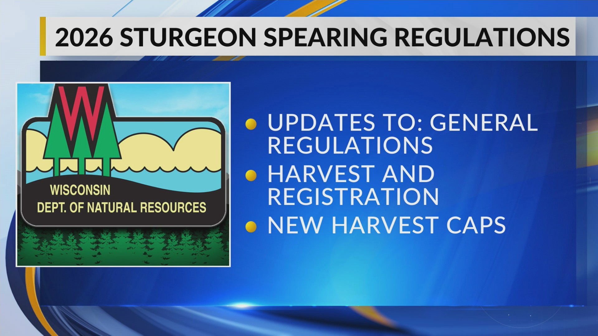 Wisconsin DNR releases 2026 sturgeon spearing regulations