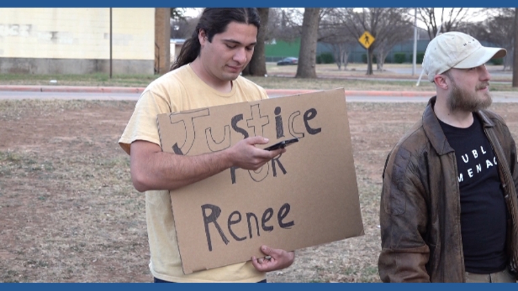 Protesters in Abilene demand ICE accountability after Renee Good's ...
