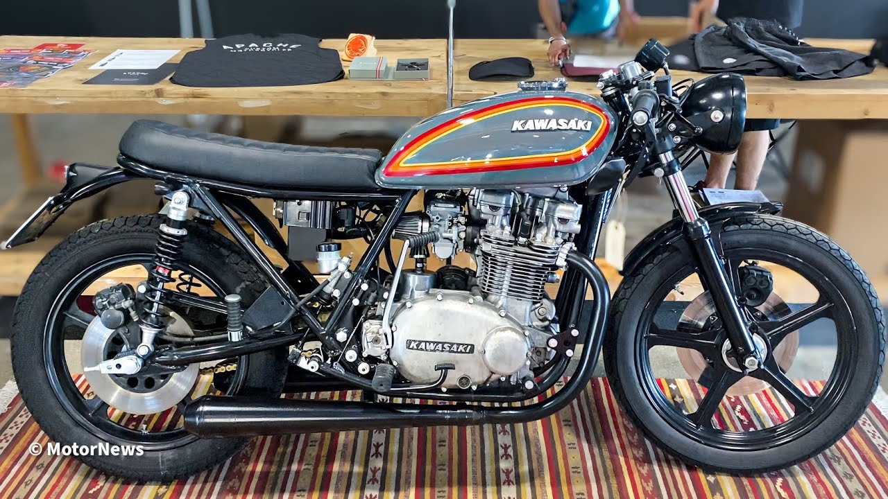 Restored 40-Year-Old Classic Motorcycles