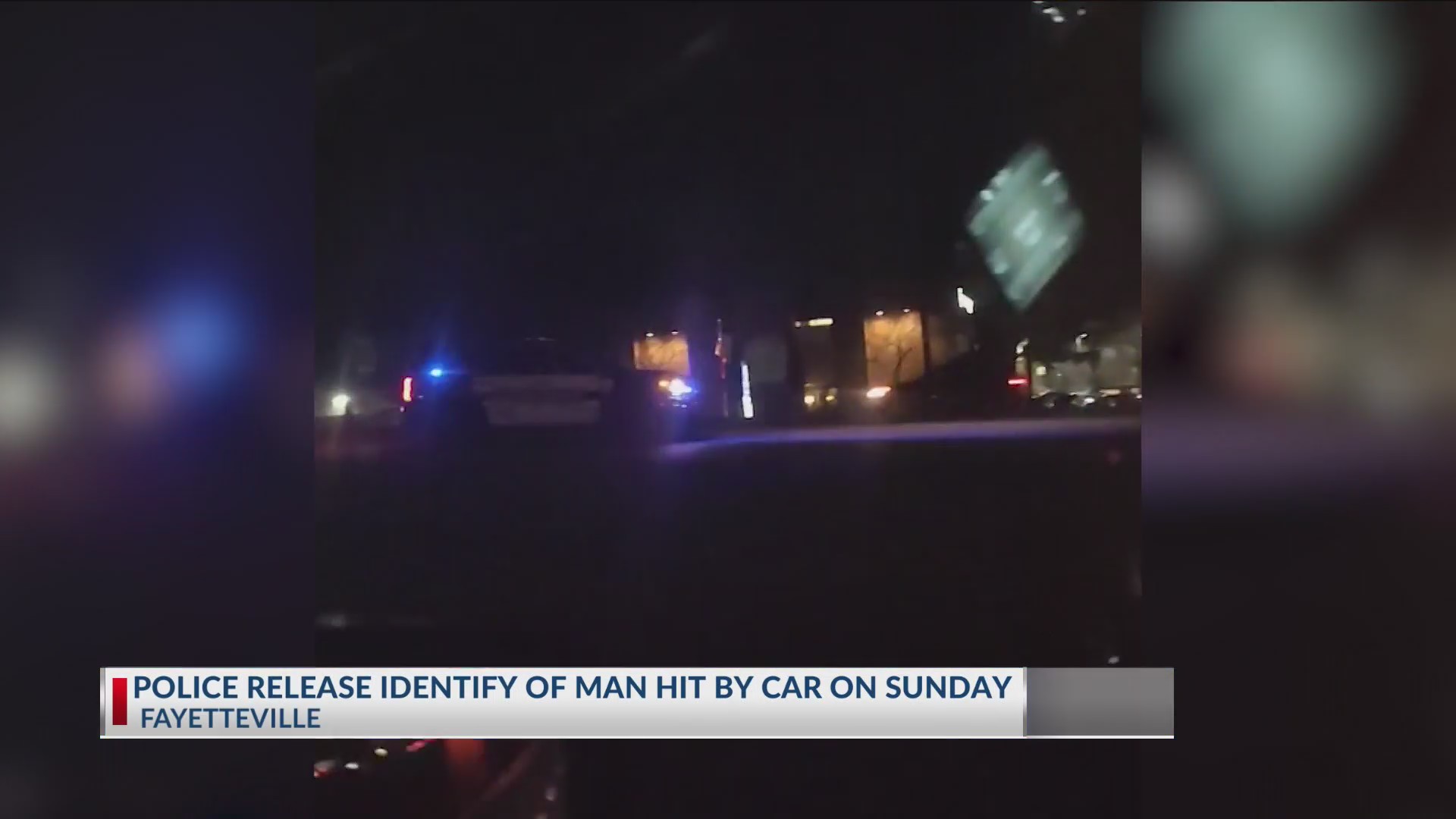 Update on man hit by car over the weekend