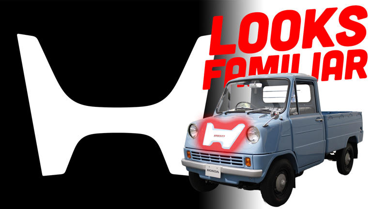 Honda shows off a new logo that sure looks like their older logo and ...