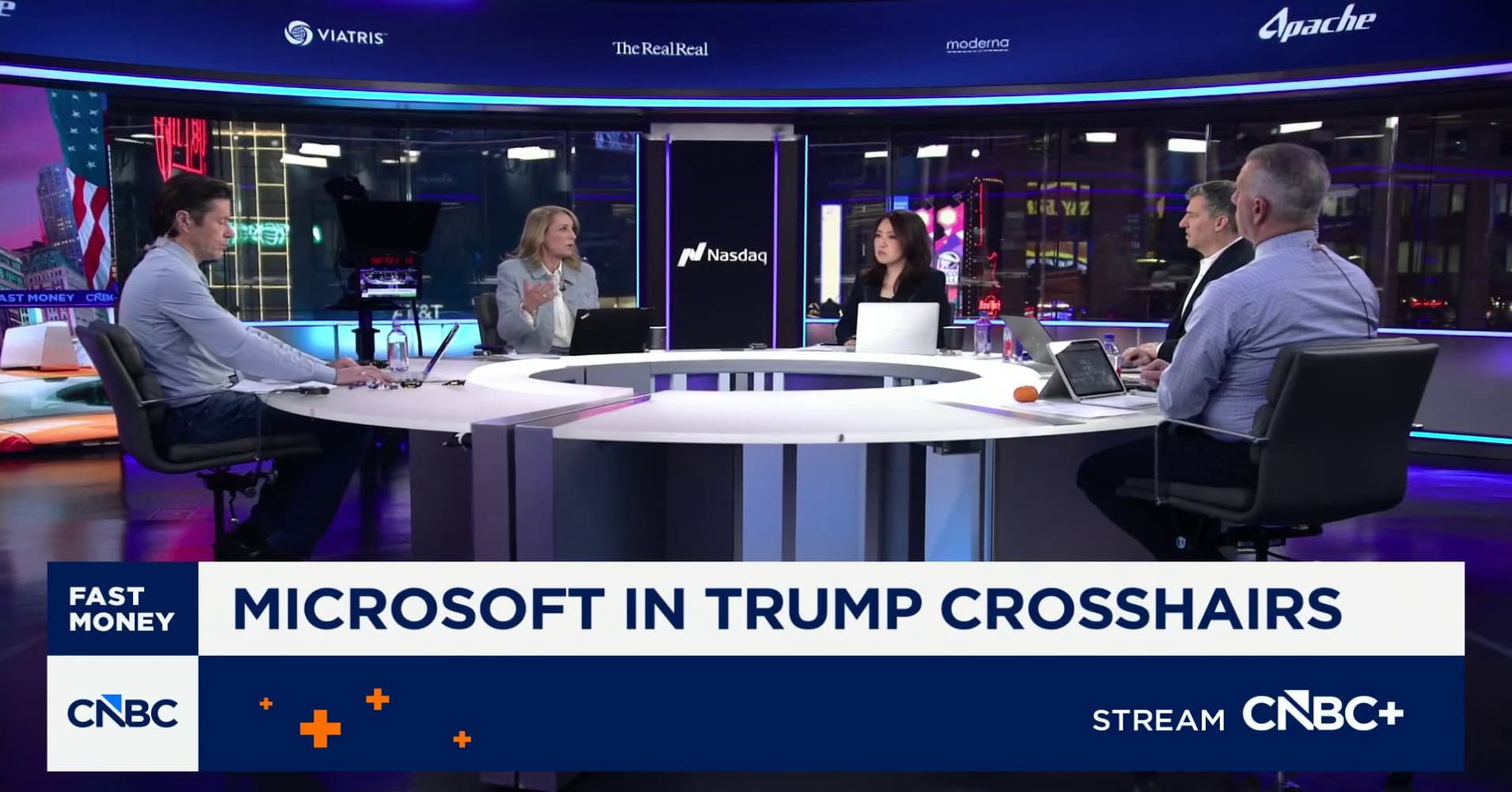 'Fast Money' traders react to Microsoft's response to Trump admin on AI ...