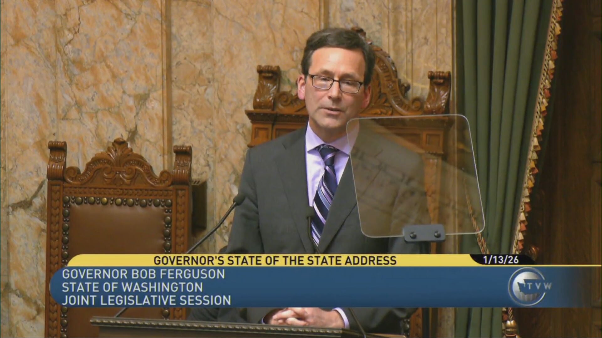State of the state: Gov. Ferguson highlights floods, housing, taxes and ...