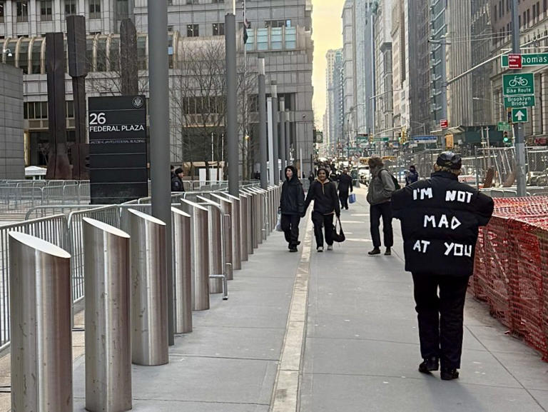 An artist is chanting Renee Good's last words before she was fatally ...