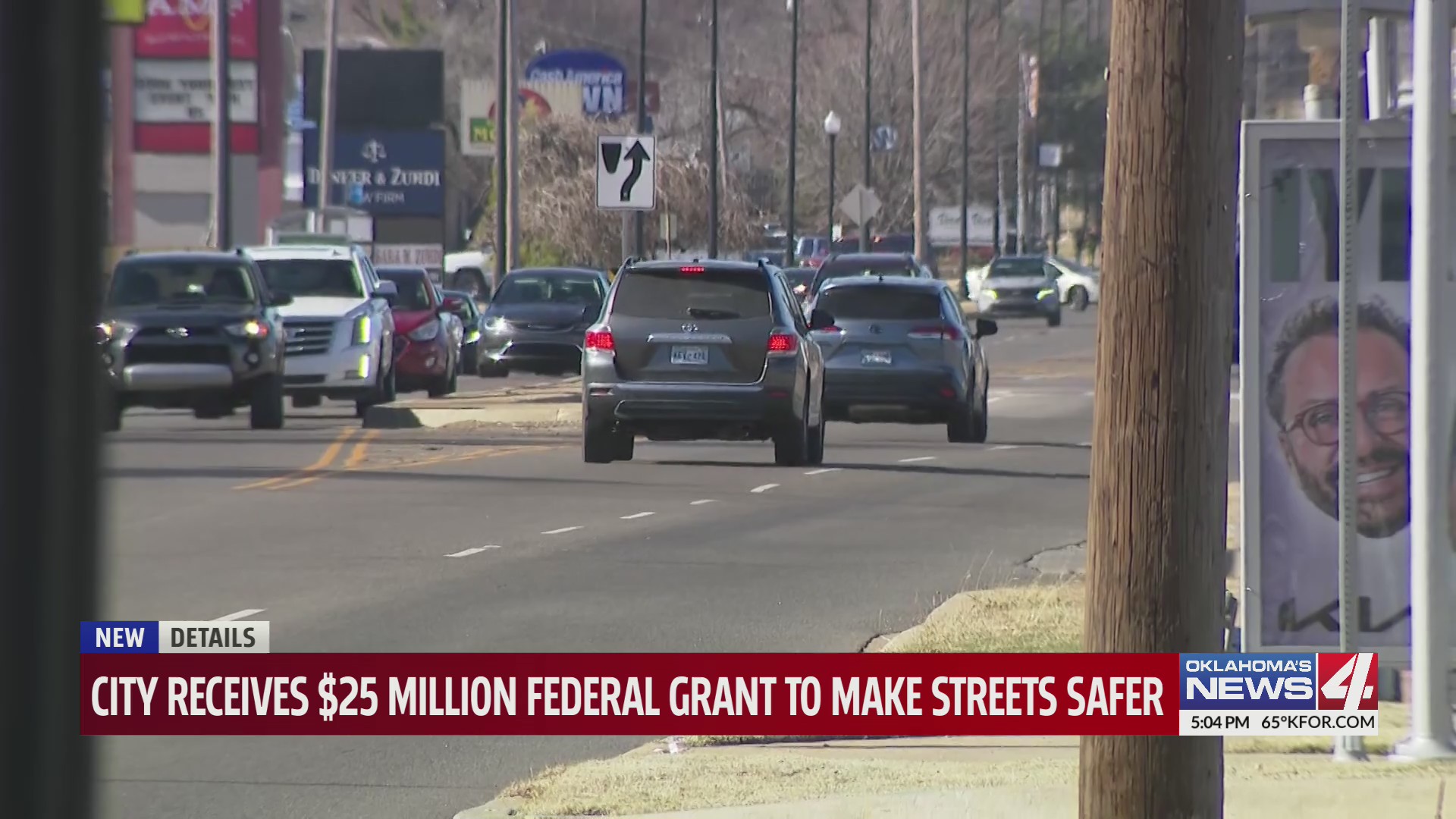 City receives $25 million federal grant to make streets safer