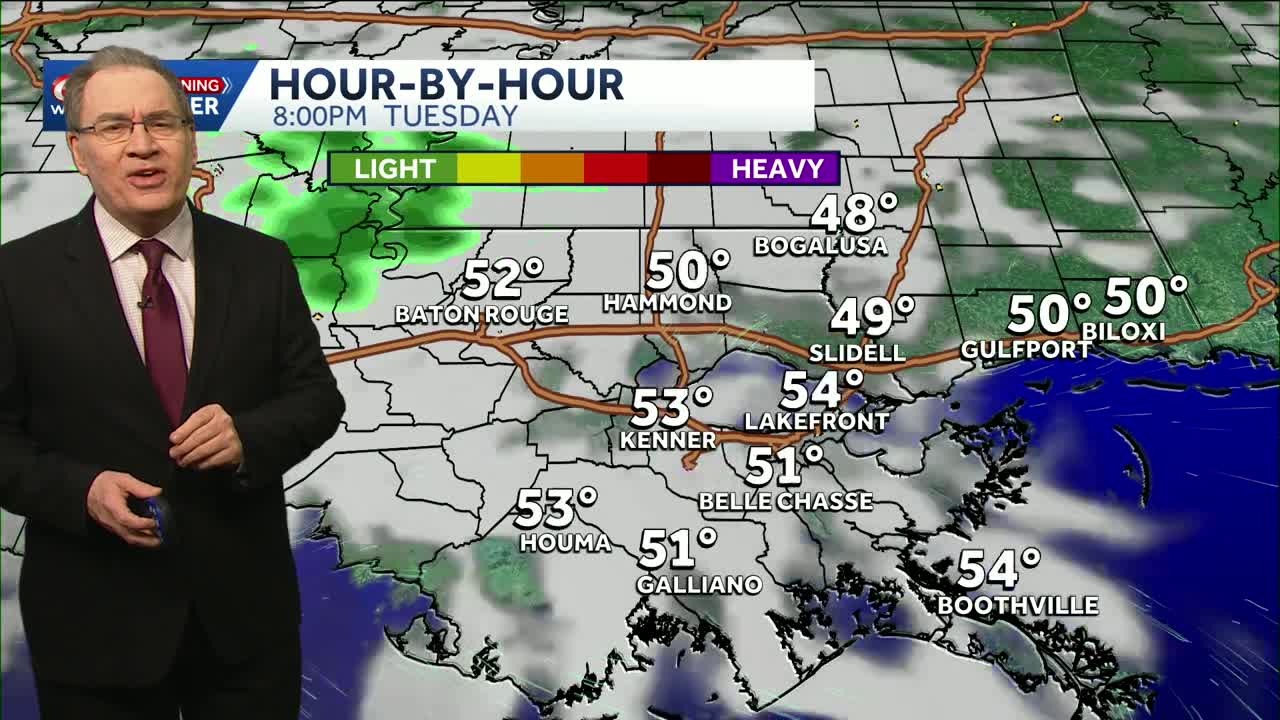 Tracking two more cold fronts this week and weekend