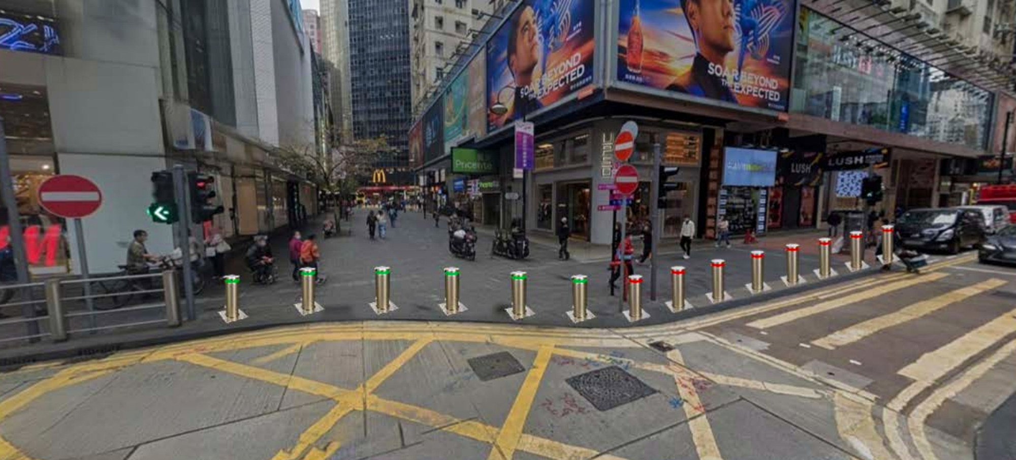 HK$5 million plan to install anti-terrorism bollards near Hong Kong’s ...