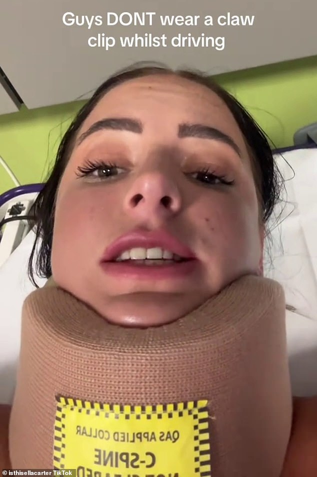 Young Aussie driver's warning after she suffered a serious injury from ...