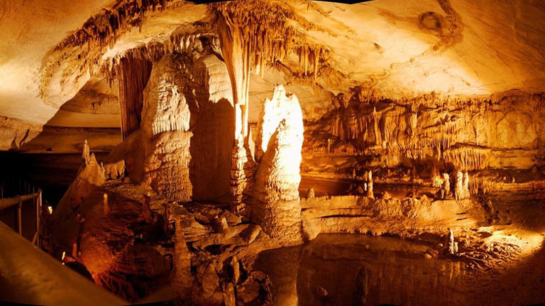 Arkansas' newest state park offers a glowing cave journey with spring ...