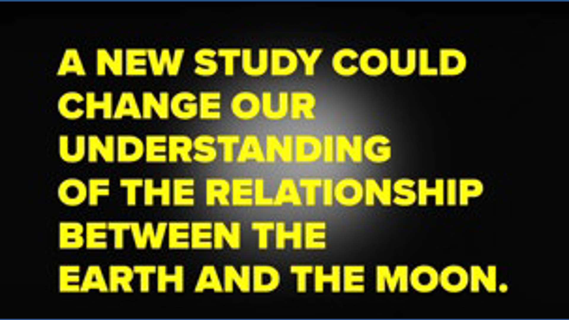 Study: The moon has been stealing Earth's atmosphere
